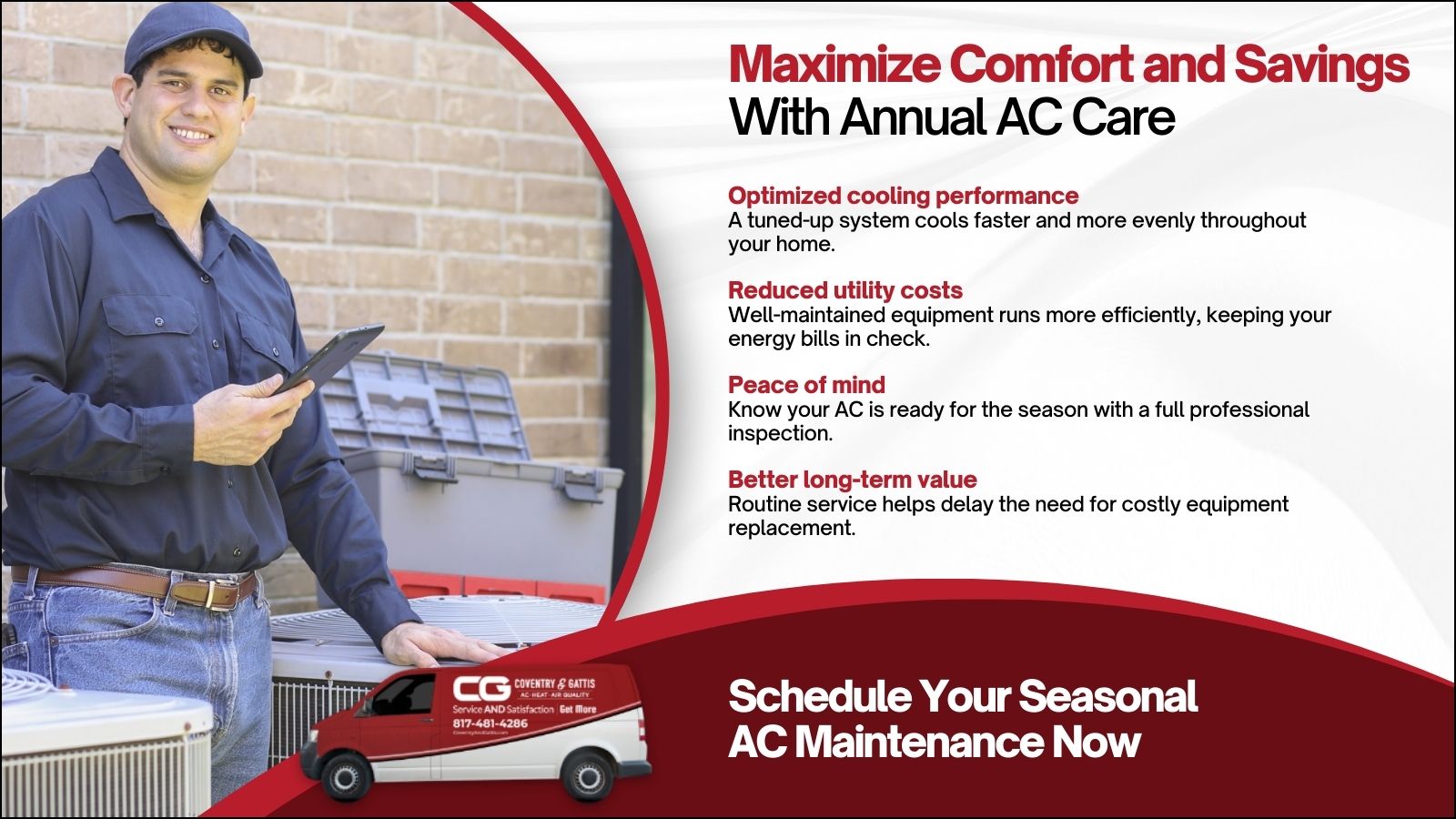 Regular AC Maintenance – Coventry & Gattis AC Experts